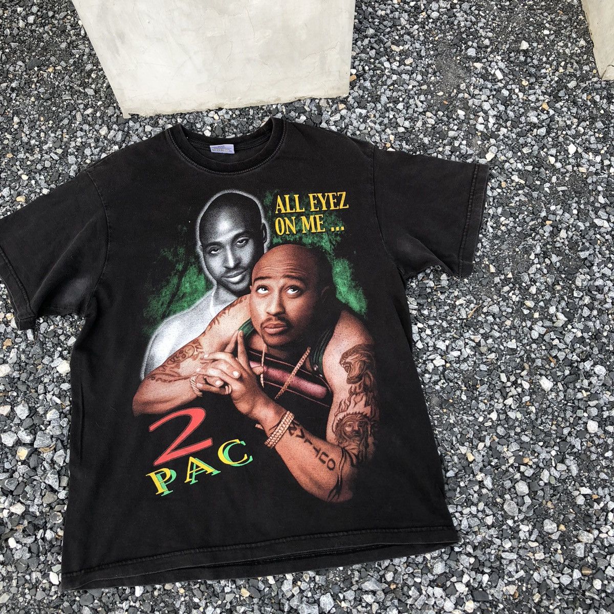 Band Tees × Rap Tees × Vintage Vintage Tupac Shakur 2Pac Bootleg | Grailed