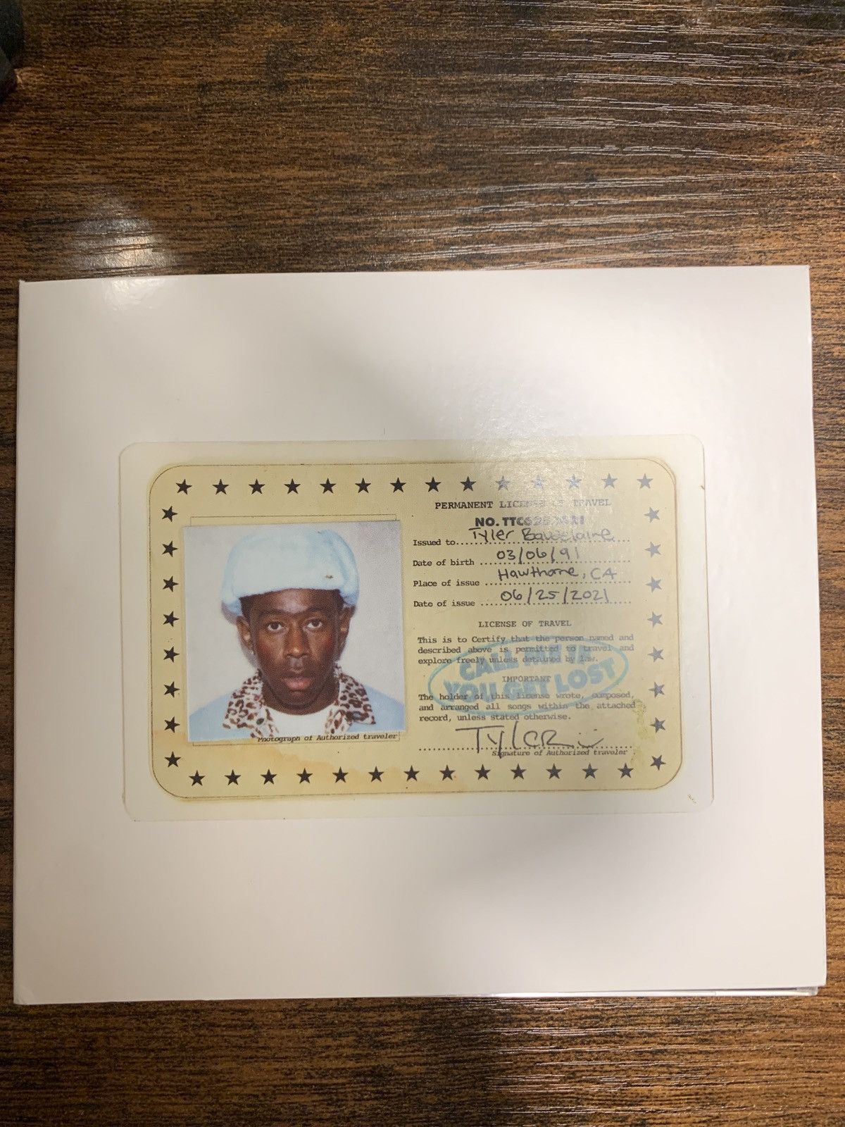 Golf Wang CMIYGL CD TYLER, THE CREATOR | Grailed