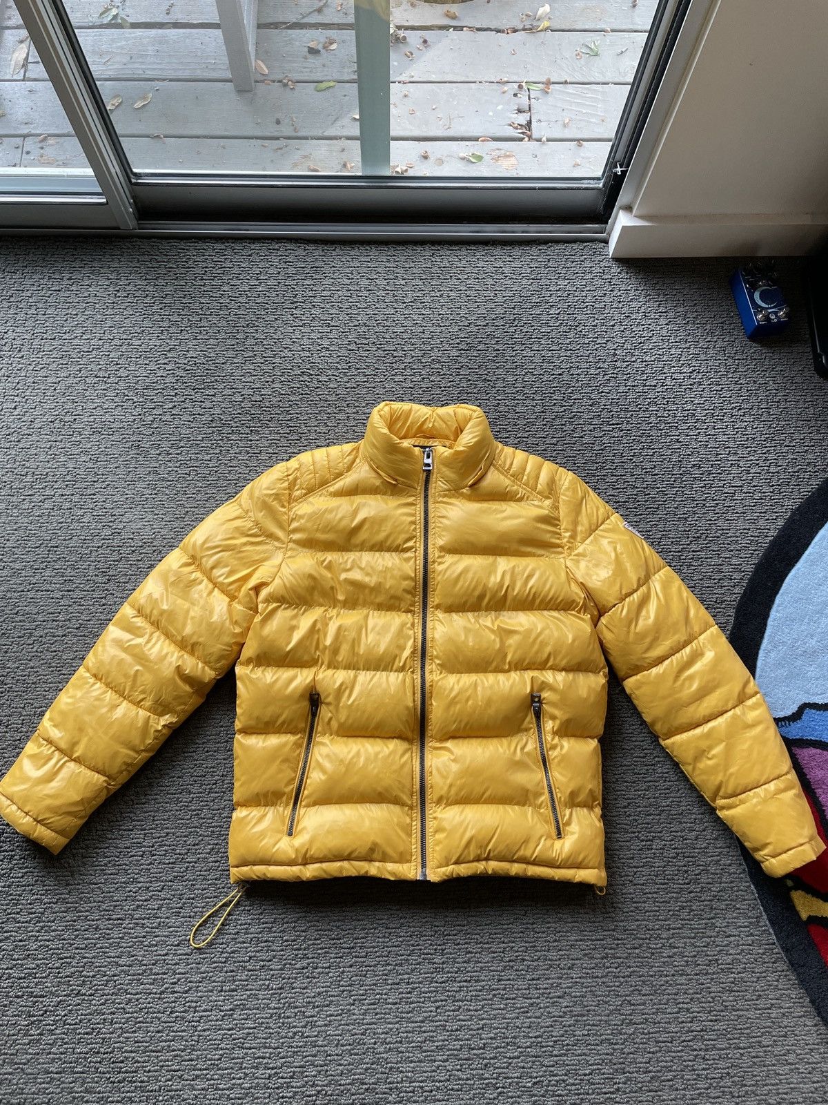 Guess Guess Yellow Puffer Jacket | Grailed