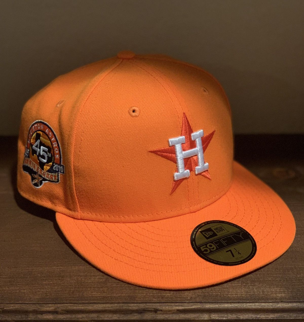 MLB × New Era New Era Houston Astros 45th Anniversary Peach Fitted 7 1/ ...