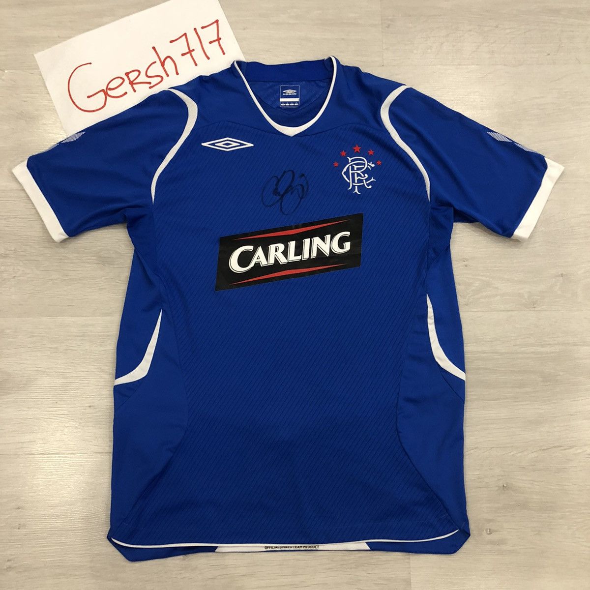 Soccer Jersey × Umbro × Vintage Glasgow Rangers F.C. Umbro Vintage ...