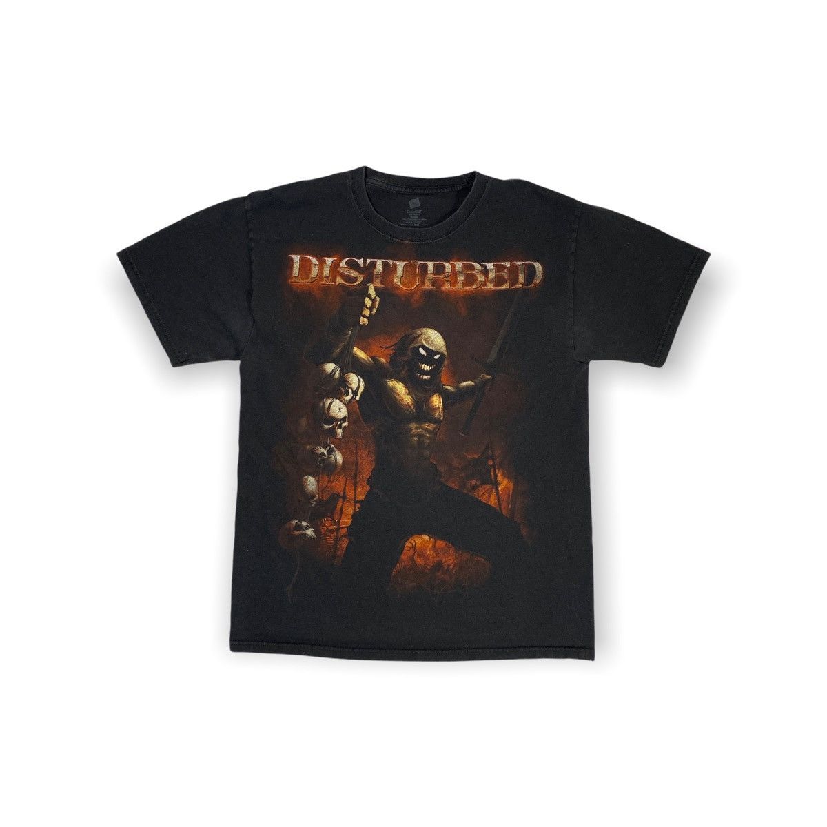Band Tees × Hanes × Vintage 00s Disturbed Tee | Grailed