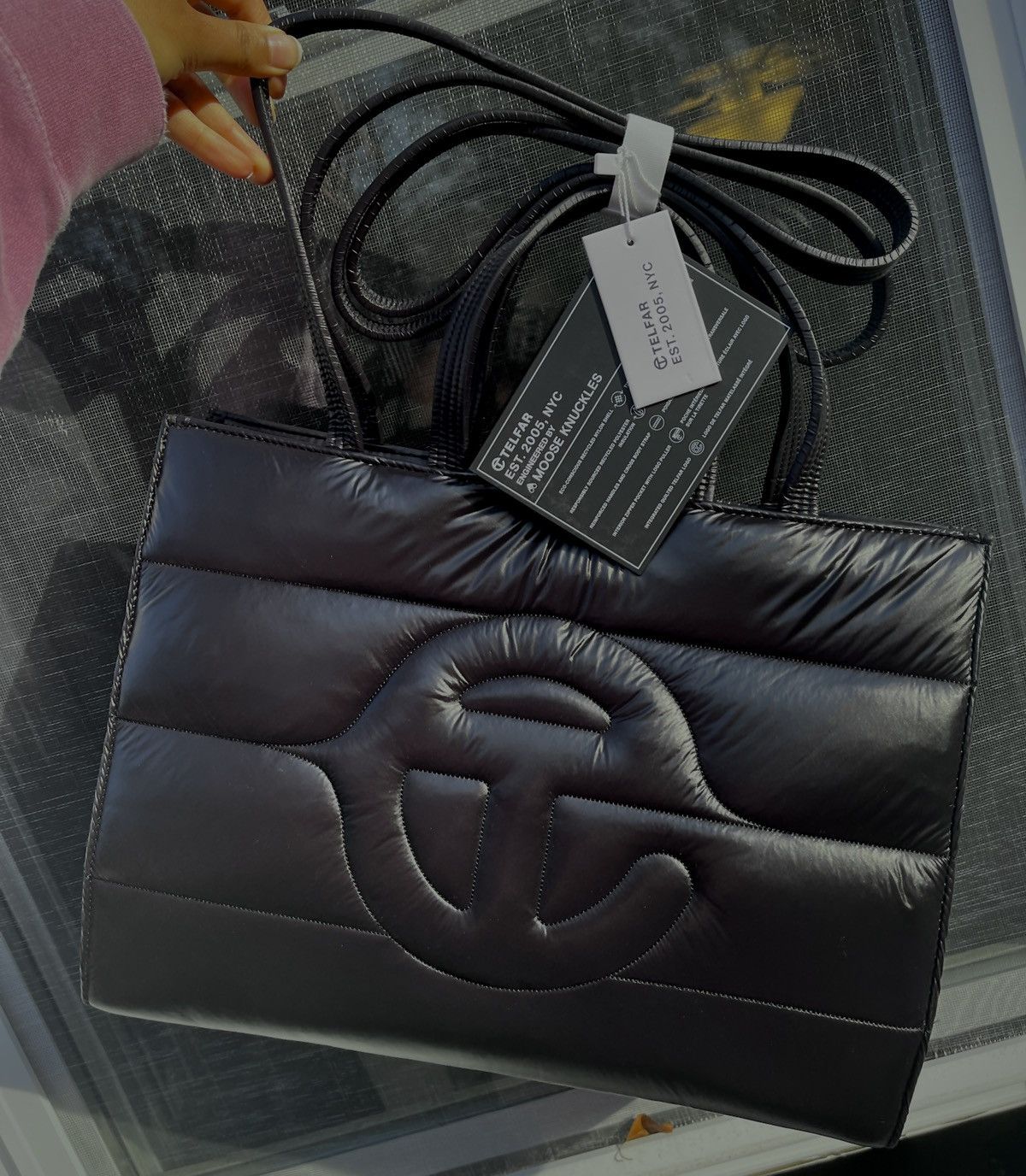 Telfar Telfar Medium Puff Shopper Bag Moose Knuckles | Grailed