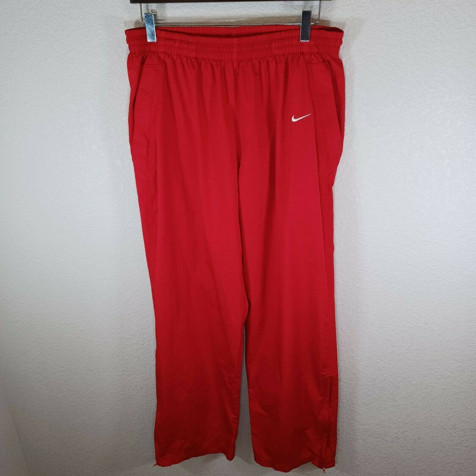 Nike Men's Vintage Large Red NIKE Fit Storm Training Pants | Grailed