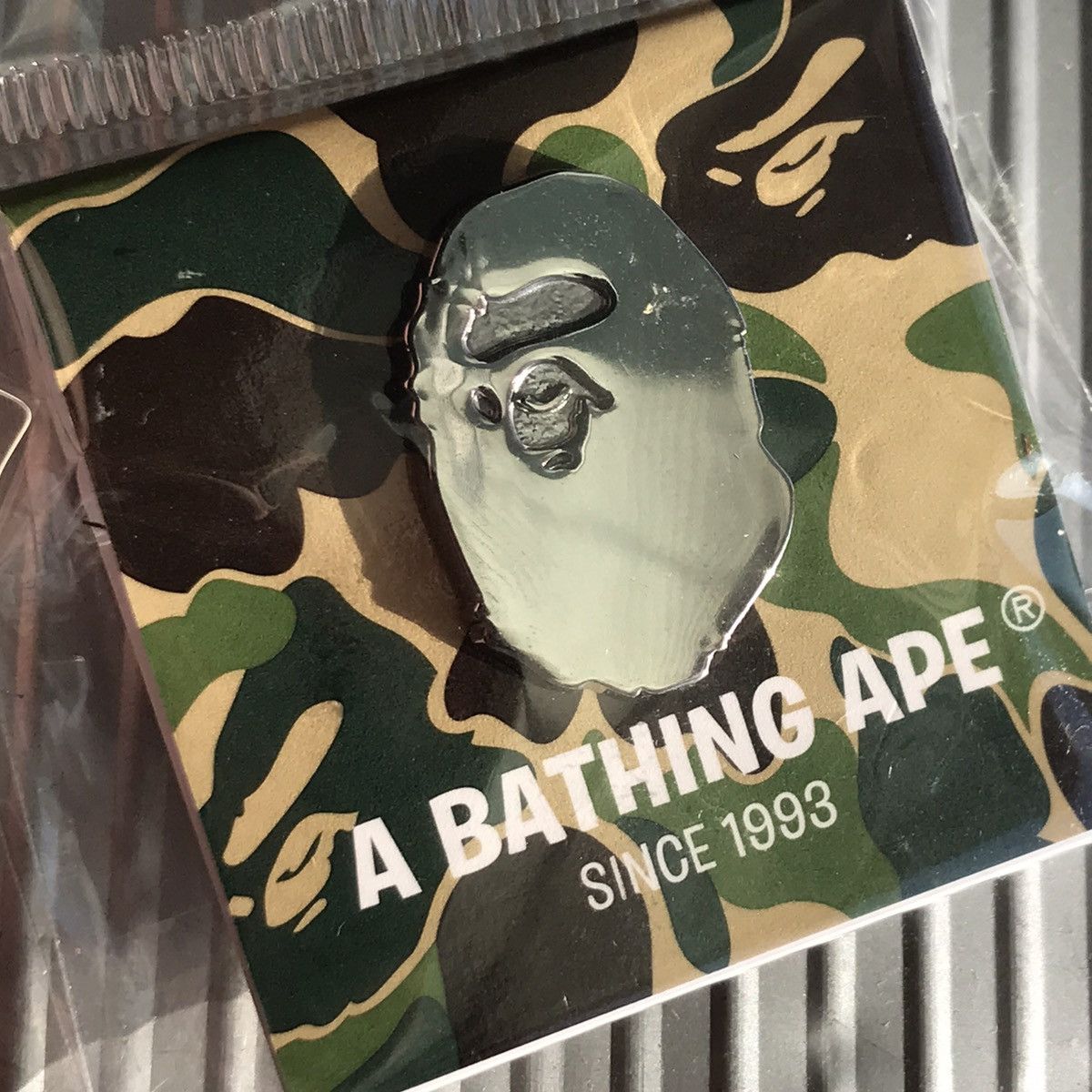 Bape Bape Head Pins | Grailed