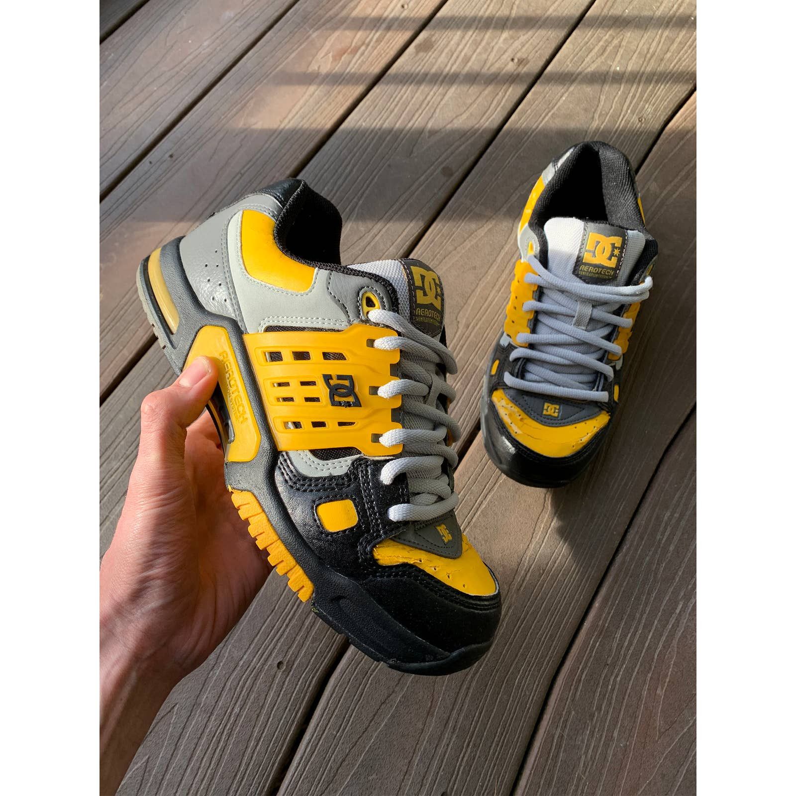 Vintage Vintage DC Shoes AT-2 Sneakers | Grailed