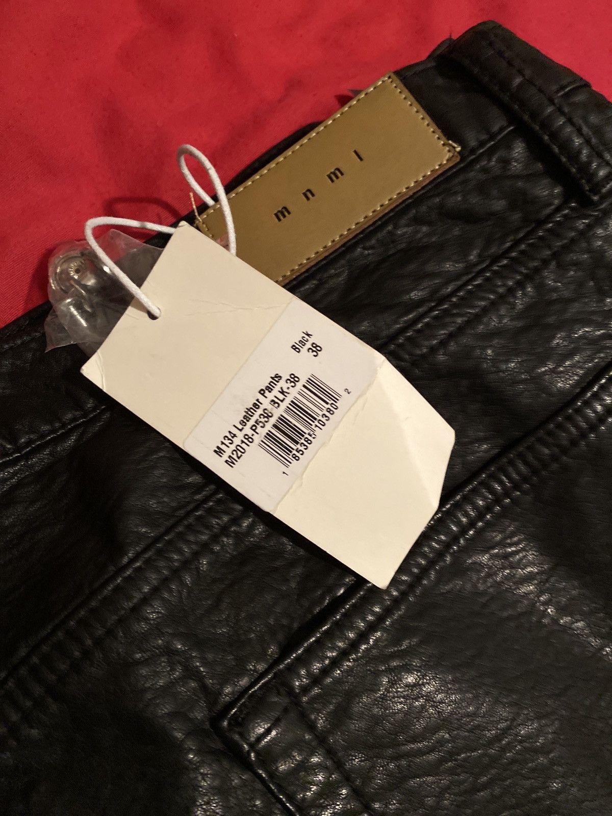 MNML Mnml leather pants | Grailed