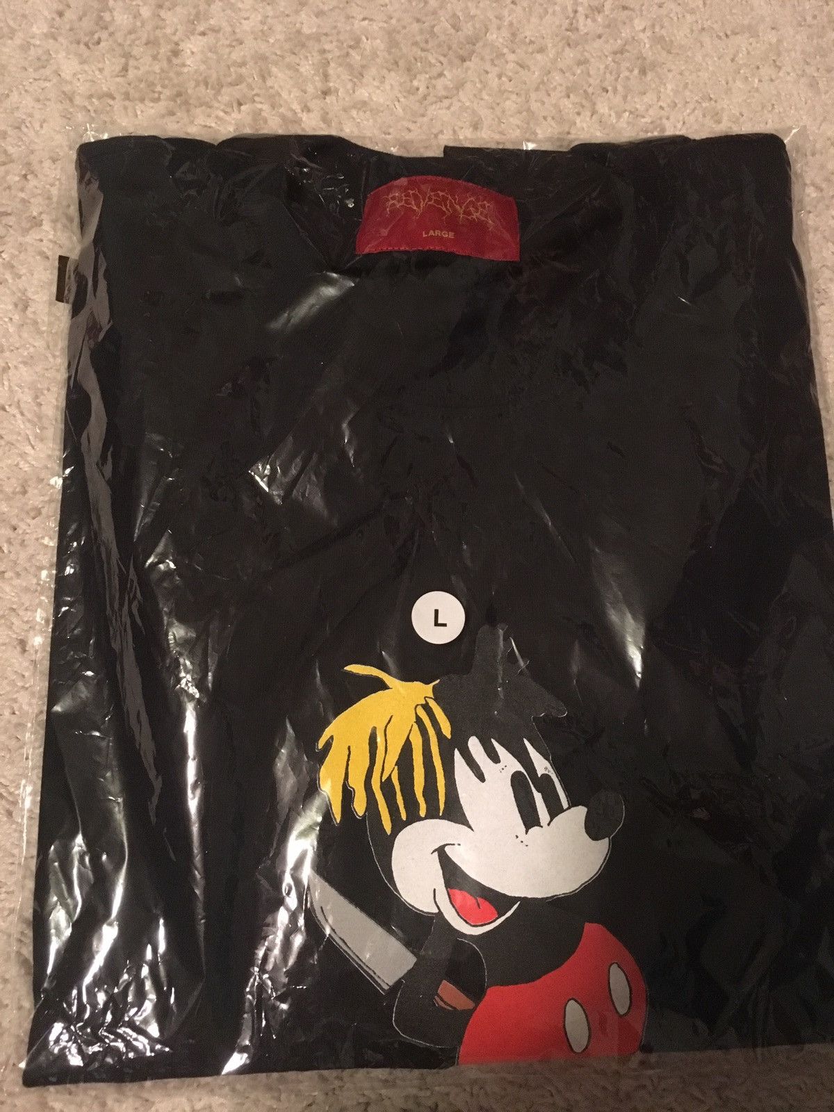 Revenge XXX Tentacion Mickey Mouse Tour Shirt Brand New | Grailed