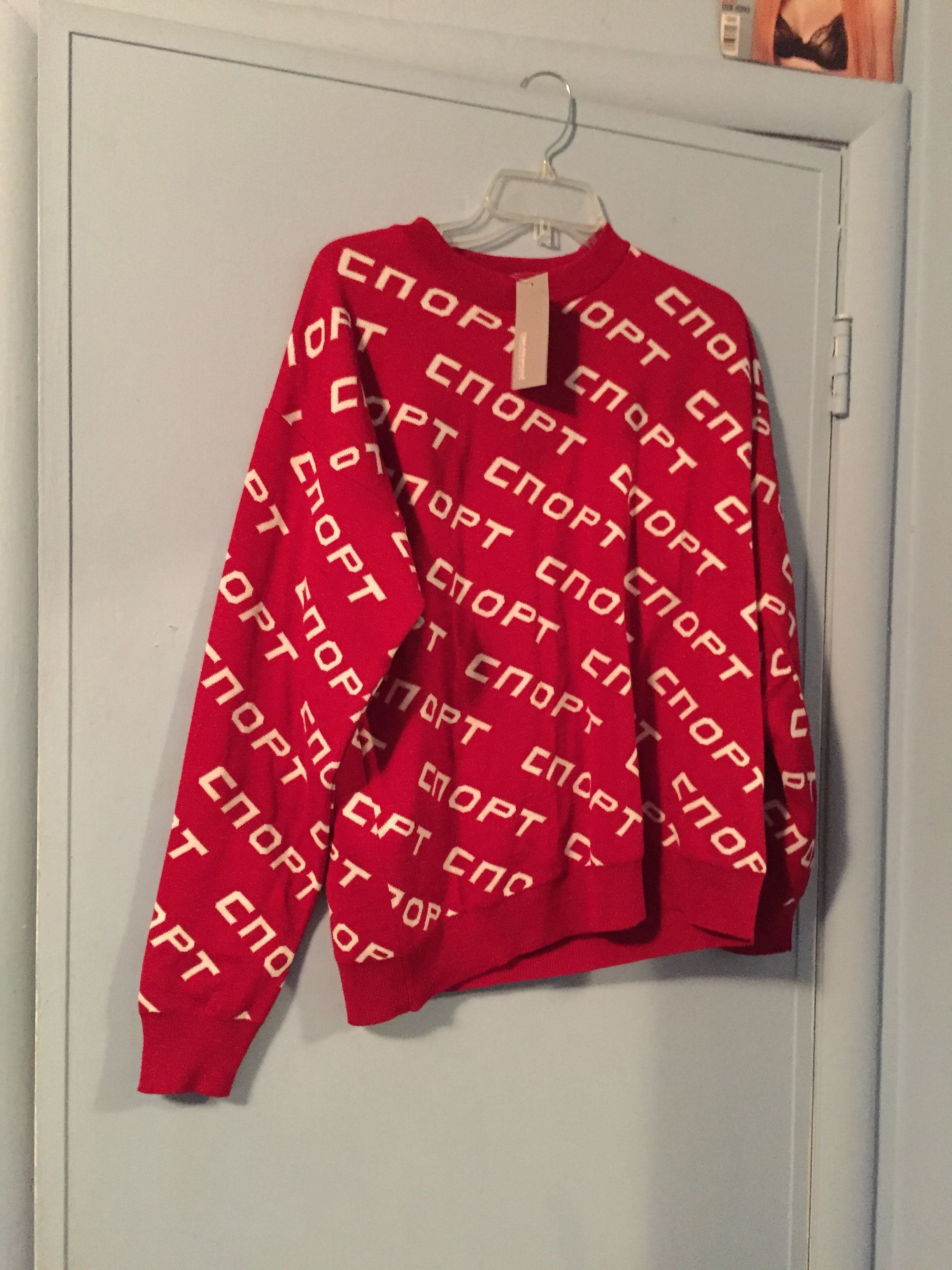 Gosha Rubchinskiy Cnopt Sweater | Grailed