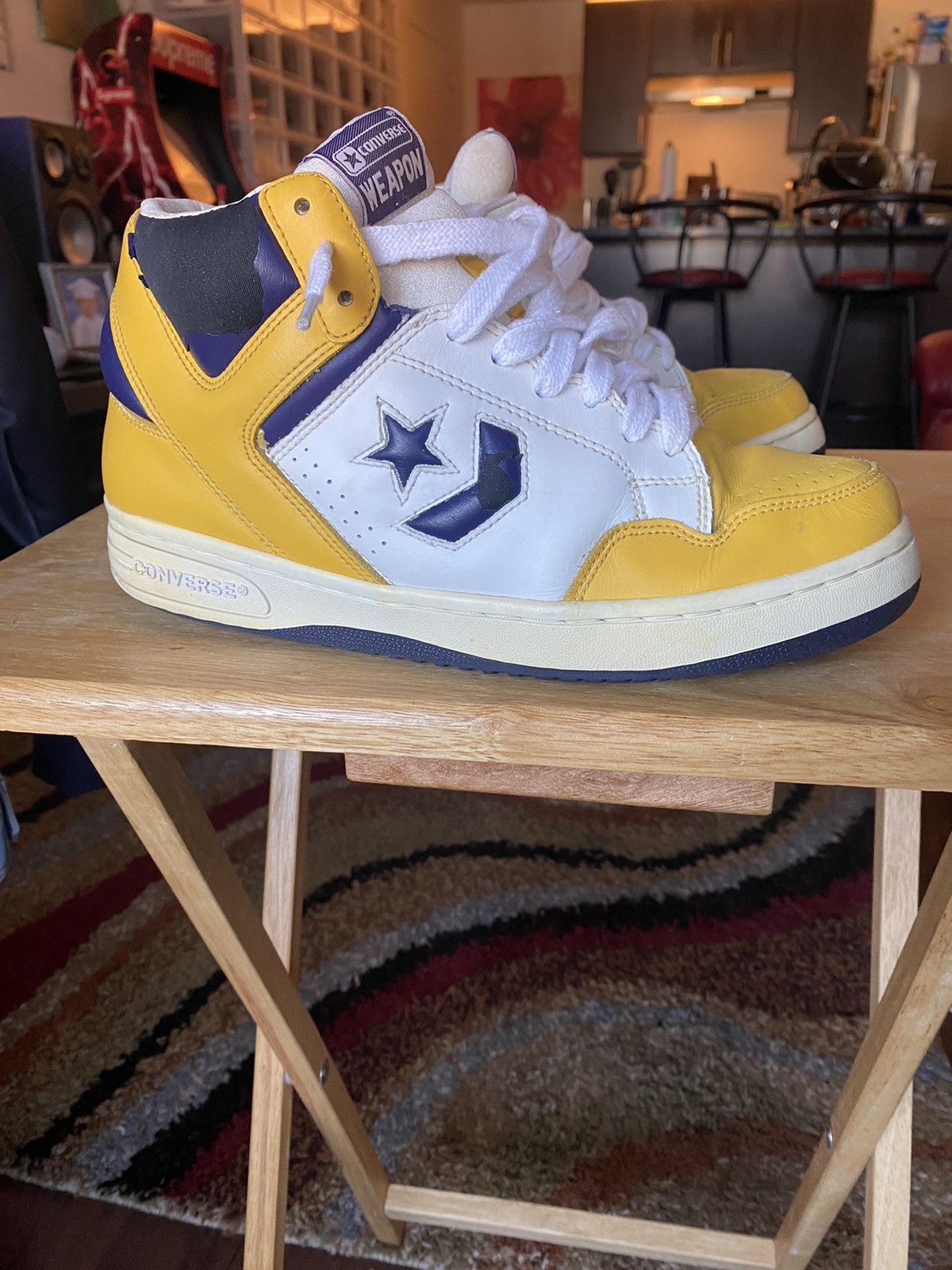Converse Converse Weapon Hi 2002 Magic Johnson | Grailed