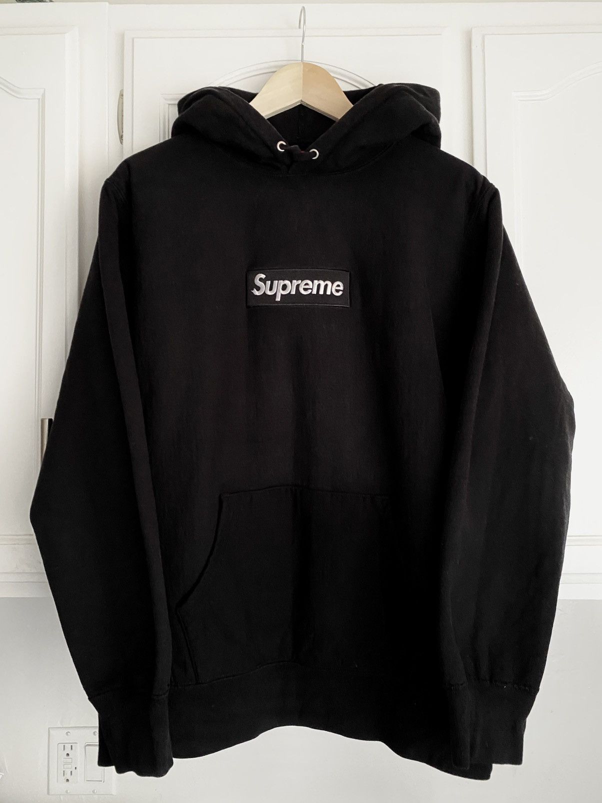 Supreme FW16 Supreme Black Box Logo Hoodie | Grailed