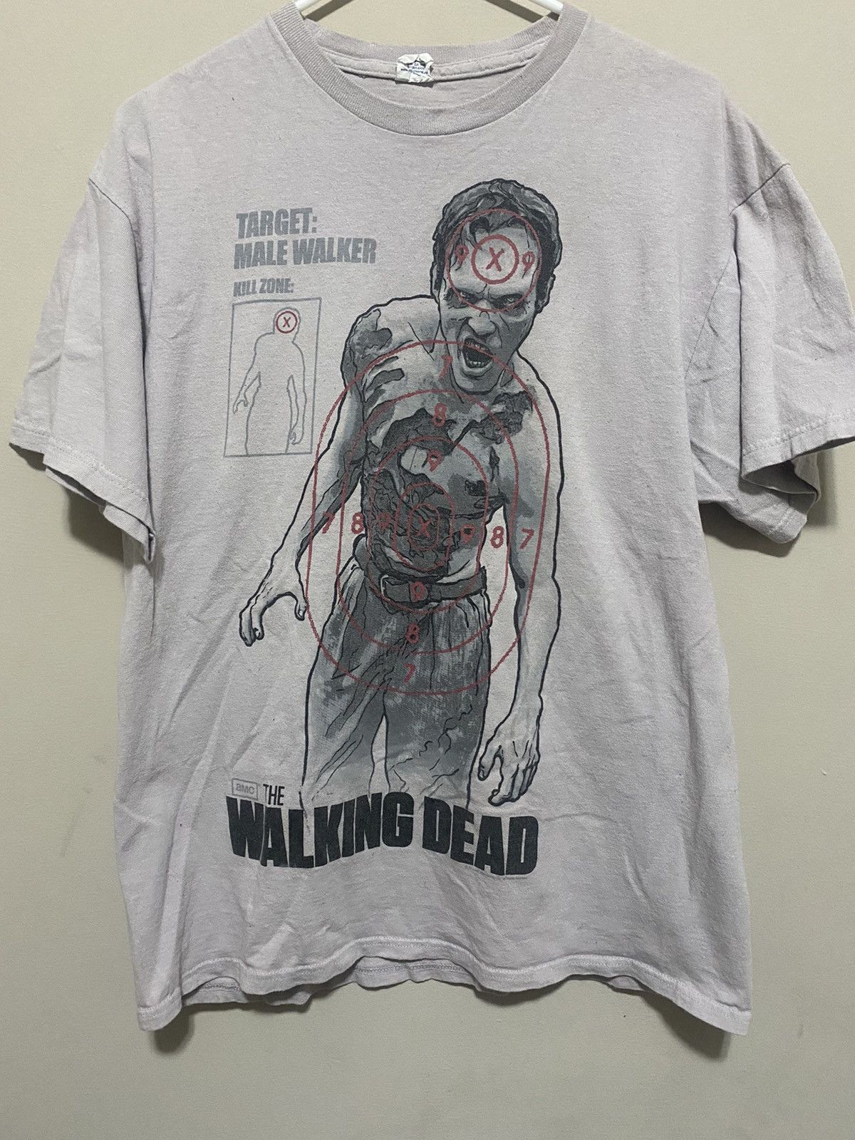 Vintage Vintage The Walking Dead ‘Male Walker’ Tee | Grailed