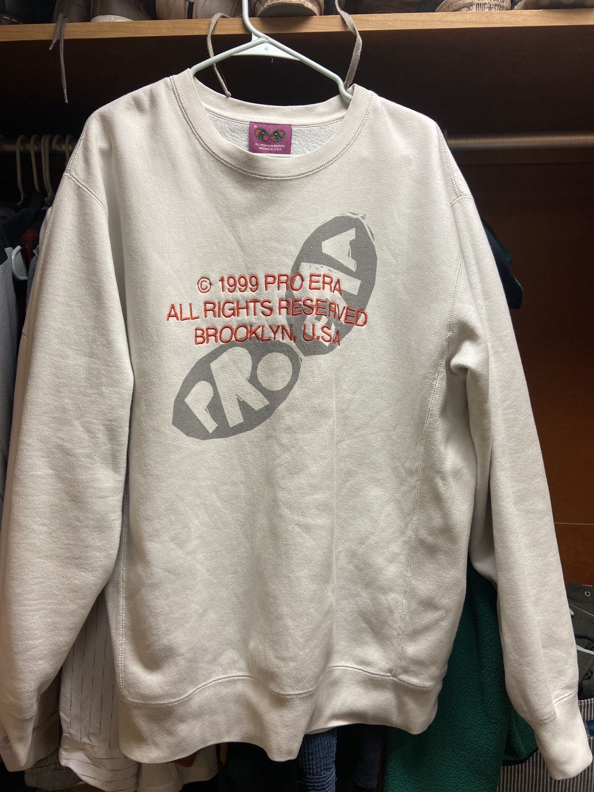 Pro Era Pro era logo crewneck | Grailed