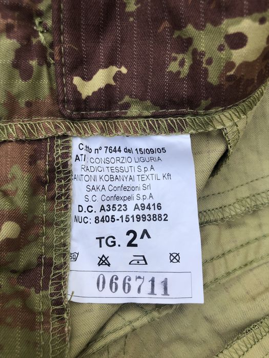 Military 2005 Italian Army Vegetato Camo Uniform Set | Grailed