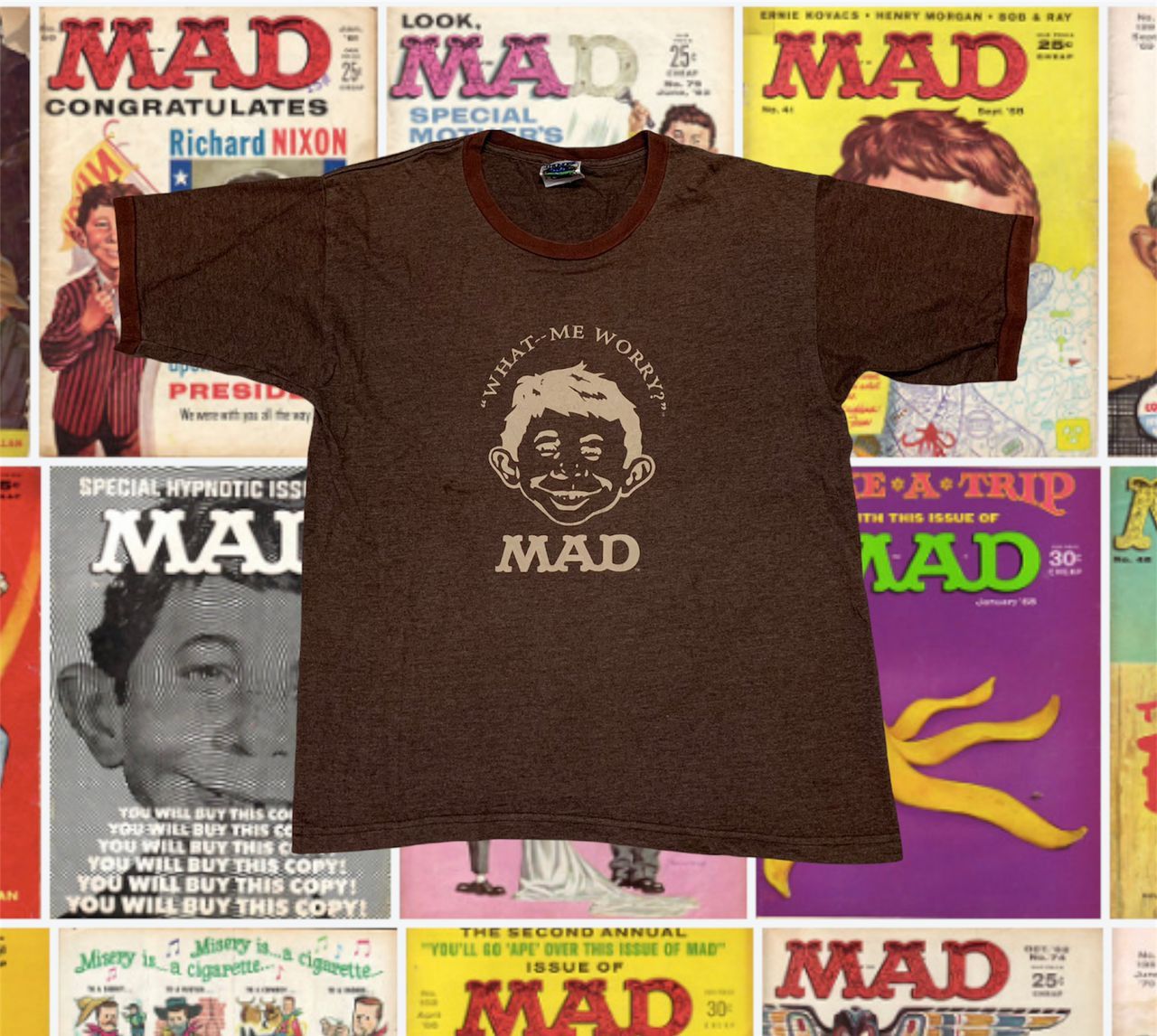 Vintage VINTAGE MAD MAGAZINE T-SHIRT | Grailed