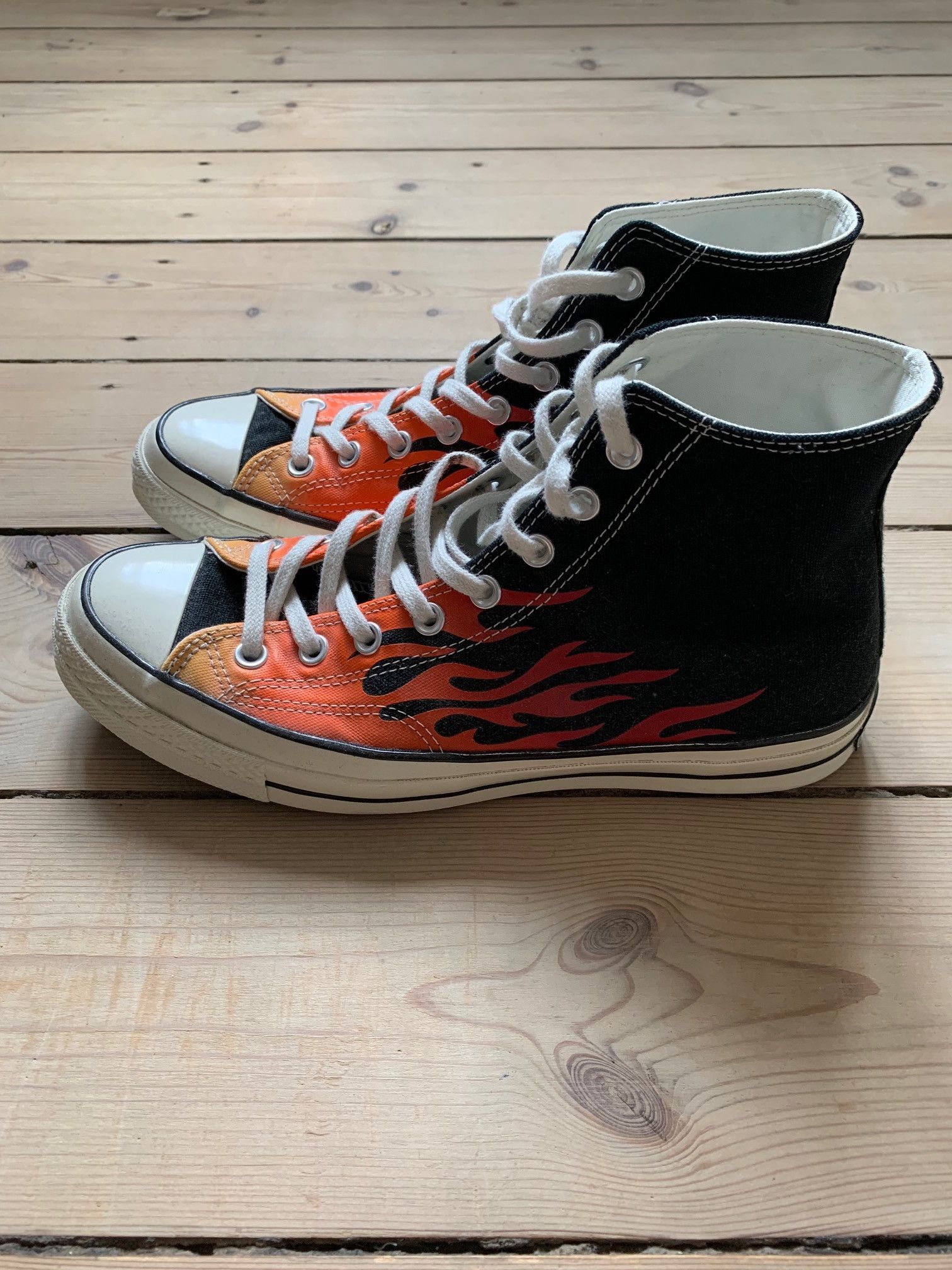 Converse Flame effect Converse | Grailed