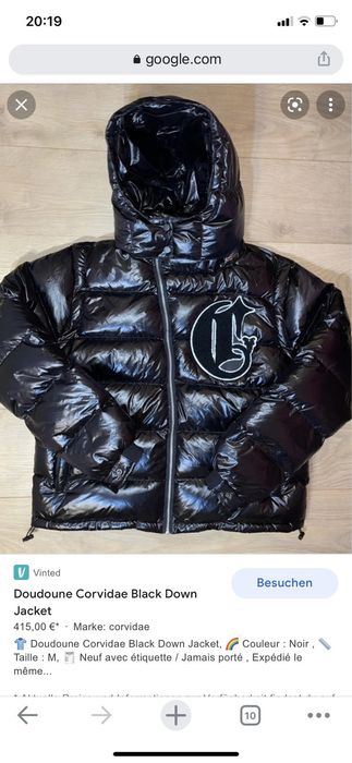Designer Corvidae Puffer Jacket | Black | Size L | Grailed