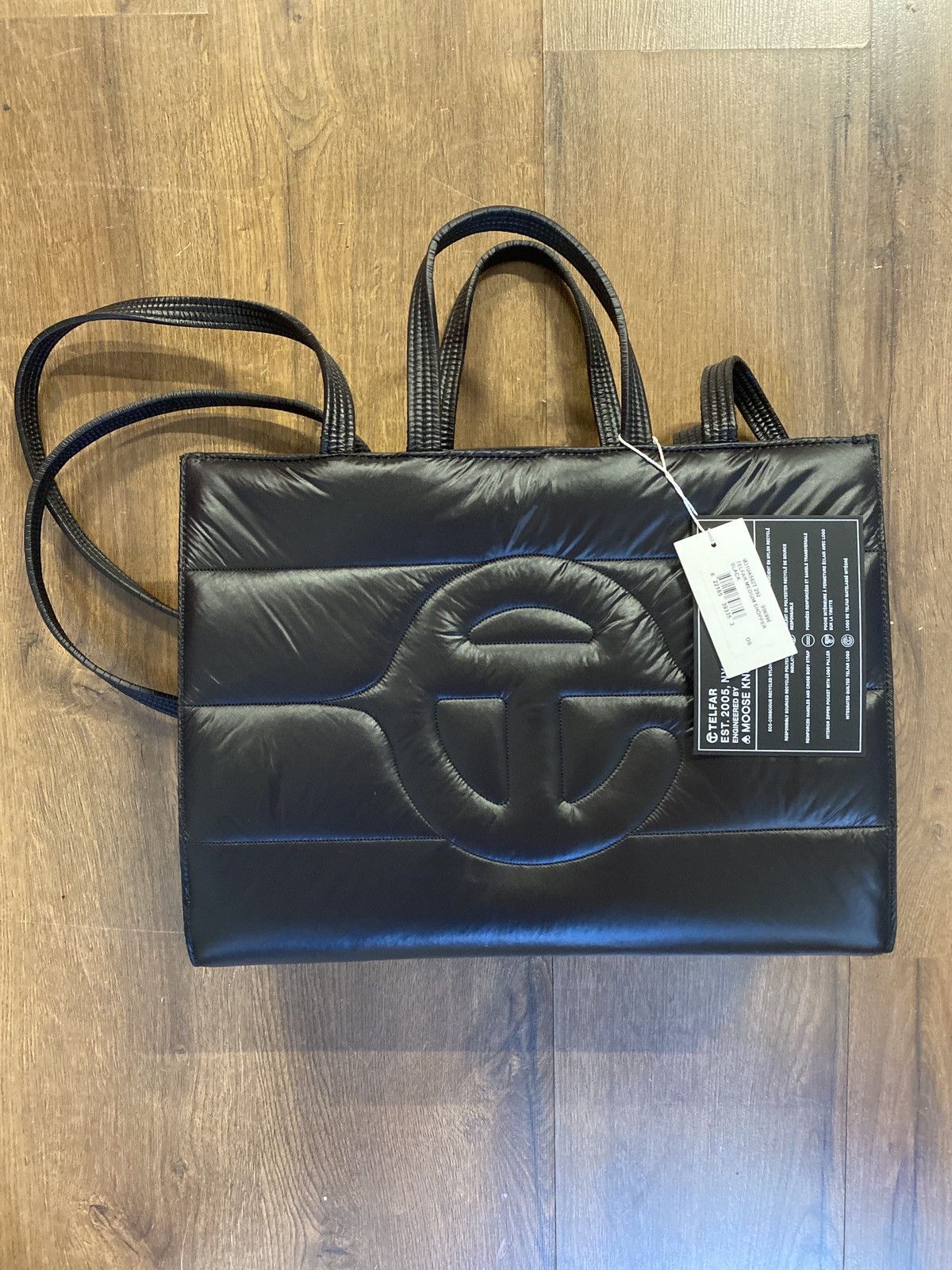 Telfar Telfar x Moose Knuckle Medium Puffer Shopper | Grailed