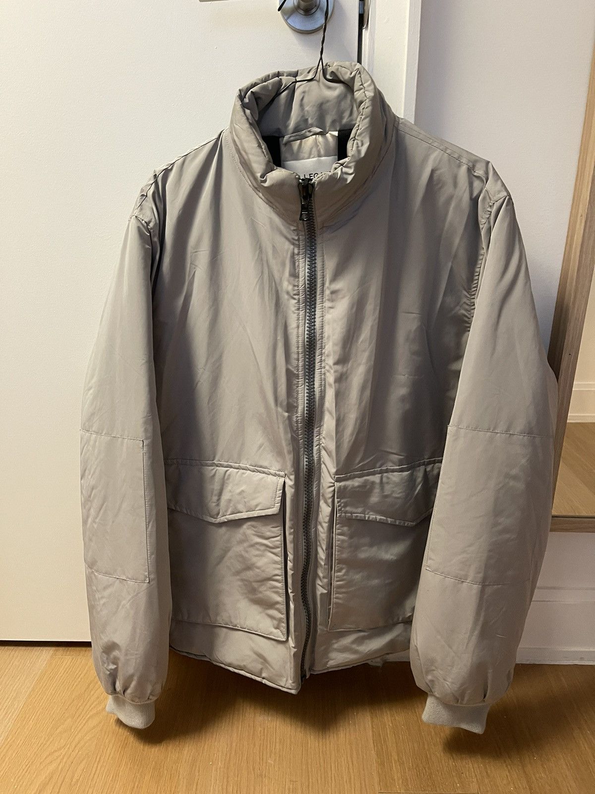 Our Legacy Our Legacy Puffer Funnel Jacket Silver Bullet | Grailed