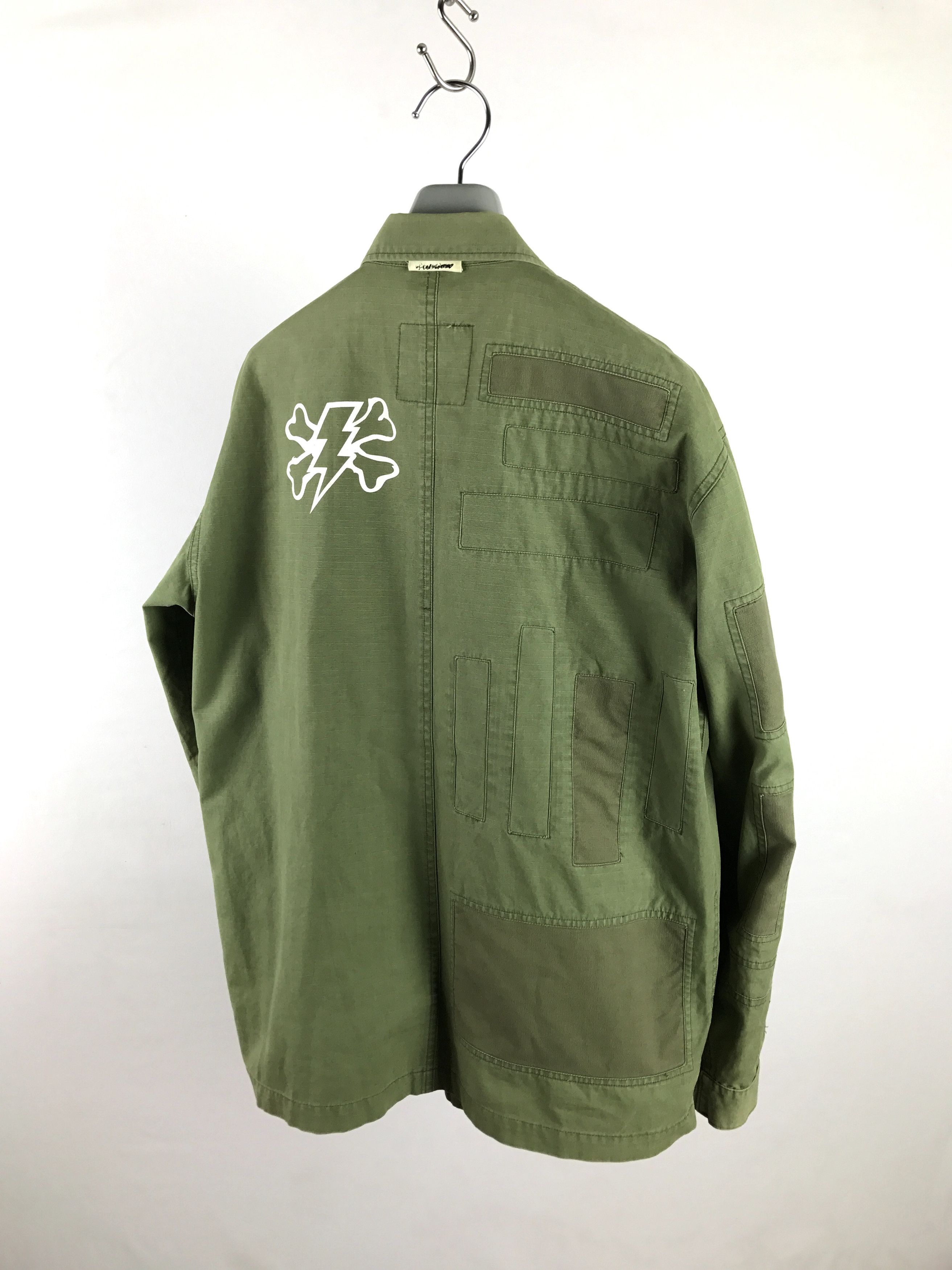 Undercover Chaotic Discord Patchwork Jacket | Grailed