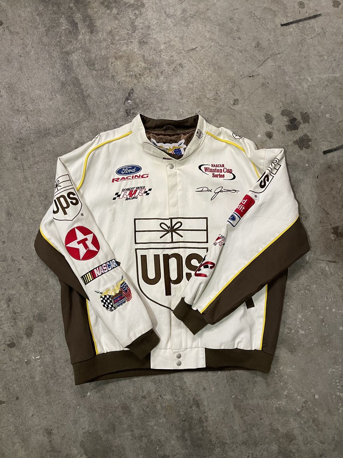 NASCAR × Vintage VINTAGE NASCAR UPS JACKET | Grailed