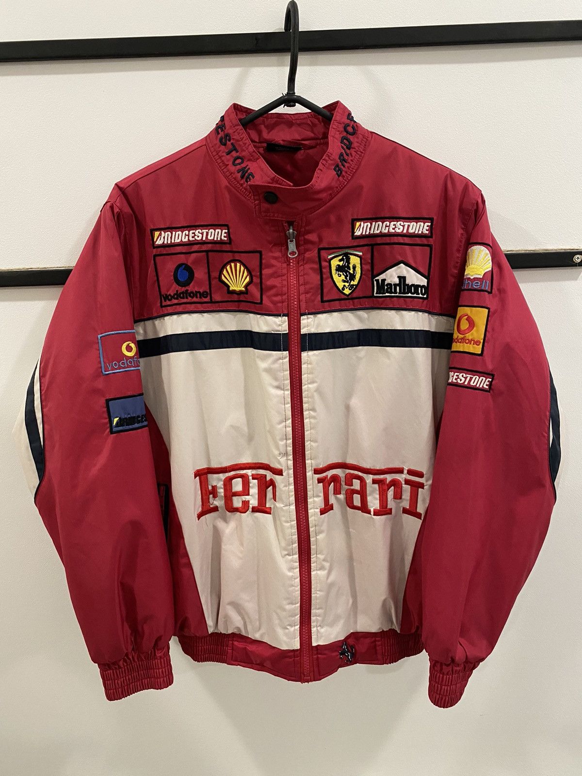 Marlboro Marlboro Ferrari Vodafone Shell racing jacket | Grailed