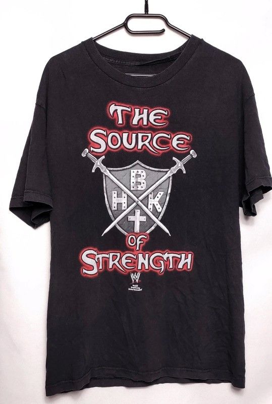 Vintage × Wwe × Wwf Shawn Michaels "The Source Of Strength" T-Shirt ...