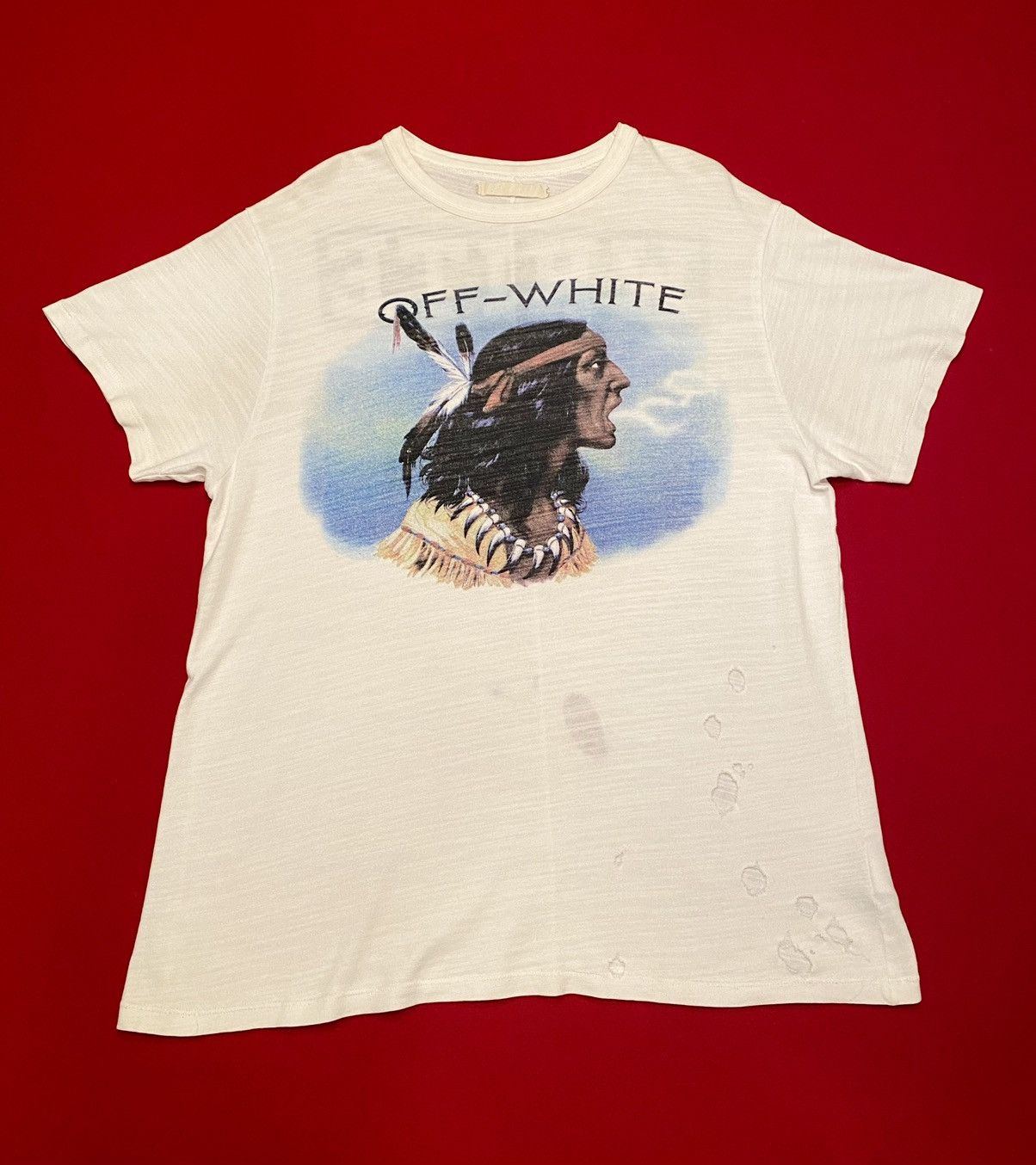 Off-White Off-White Native American Tee | Grailed