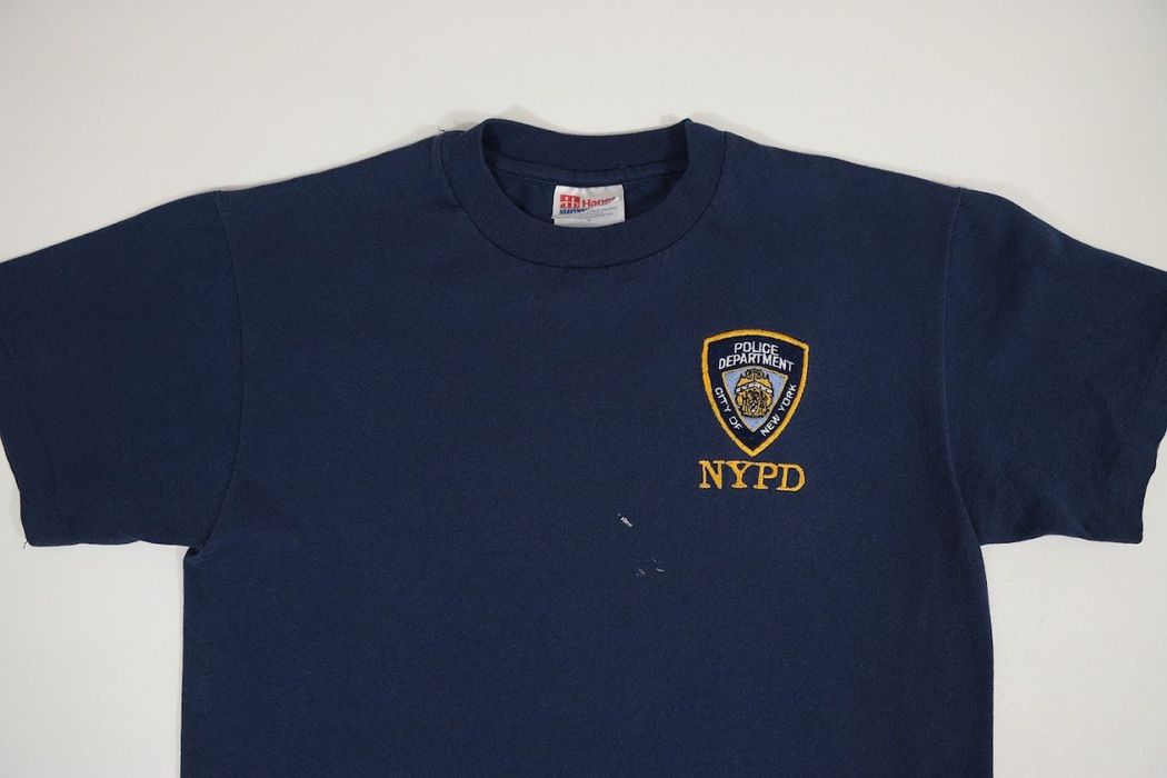 Vintage VTG 90s NYPD Police Department New York Single Stitch Te | Grailed