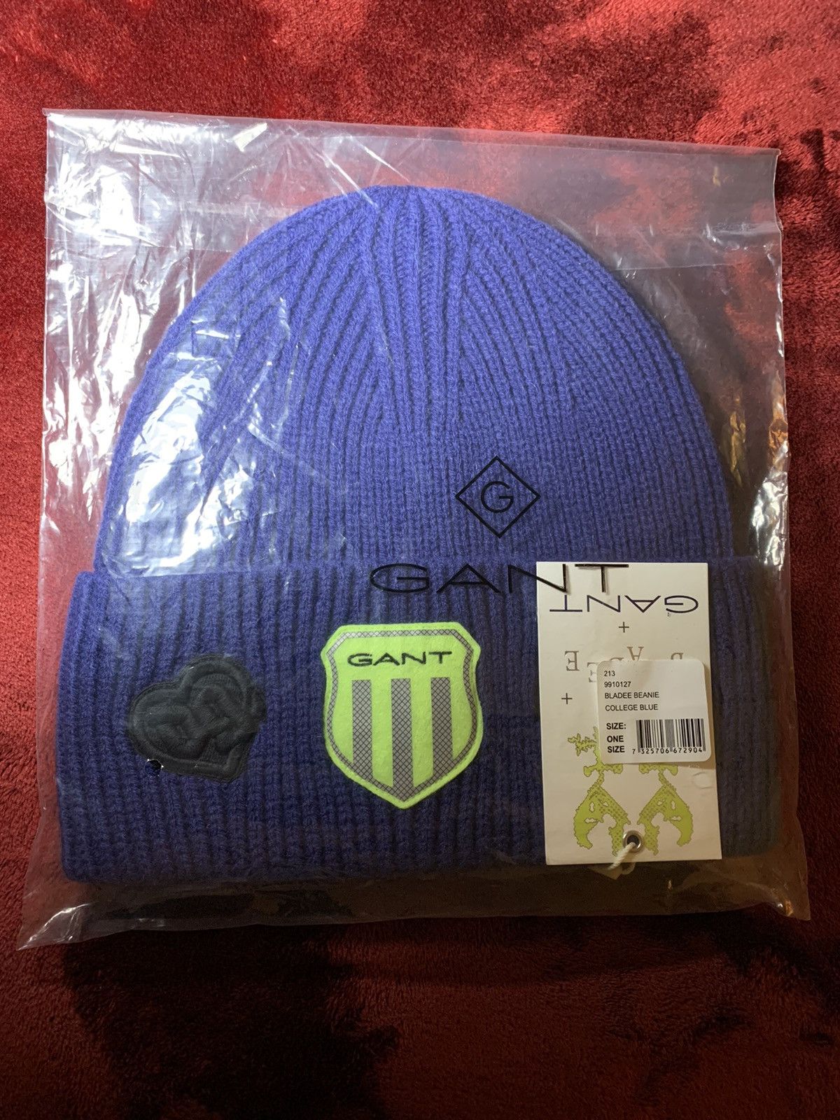Gant Drain Gang X GANT Bladee Beanie (Blue) | Grailed