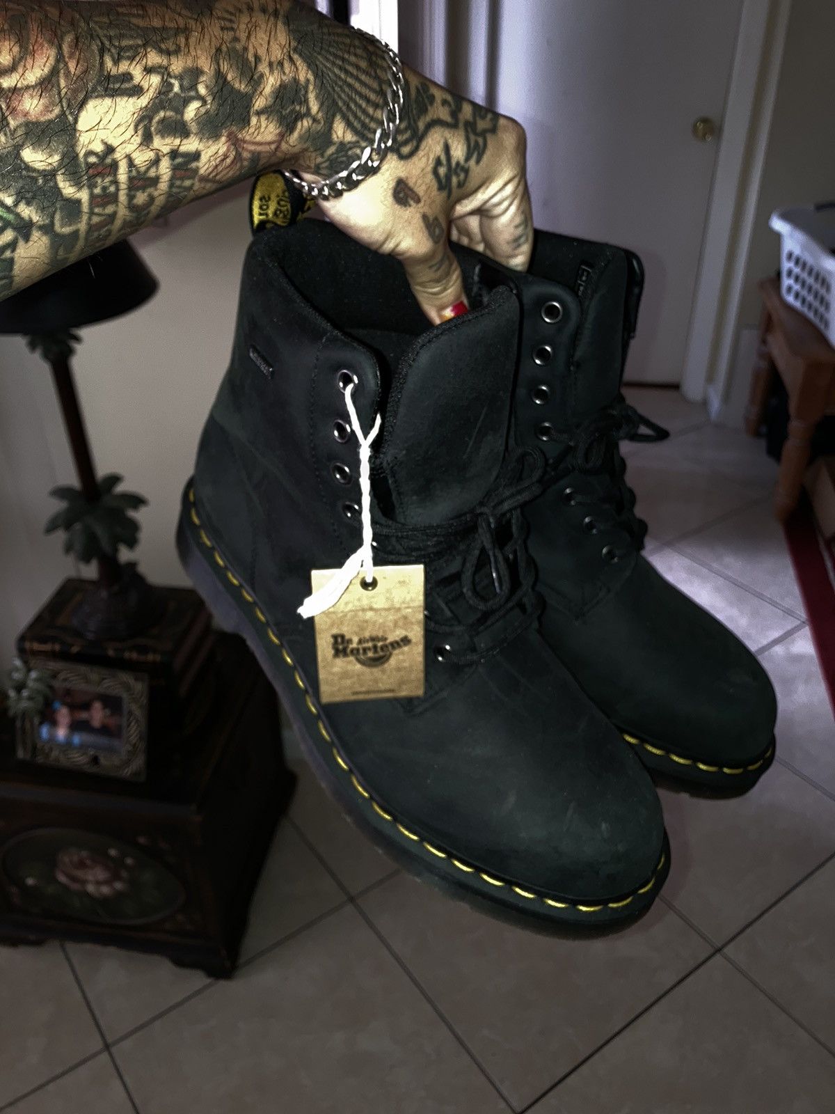 Vintage Waterproof doc marten boots | Grailed
