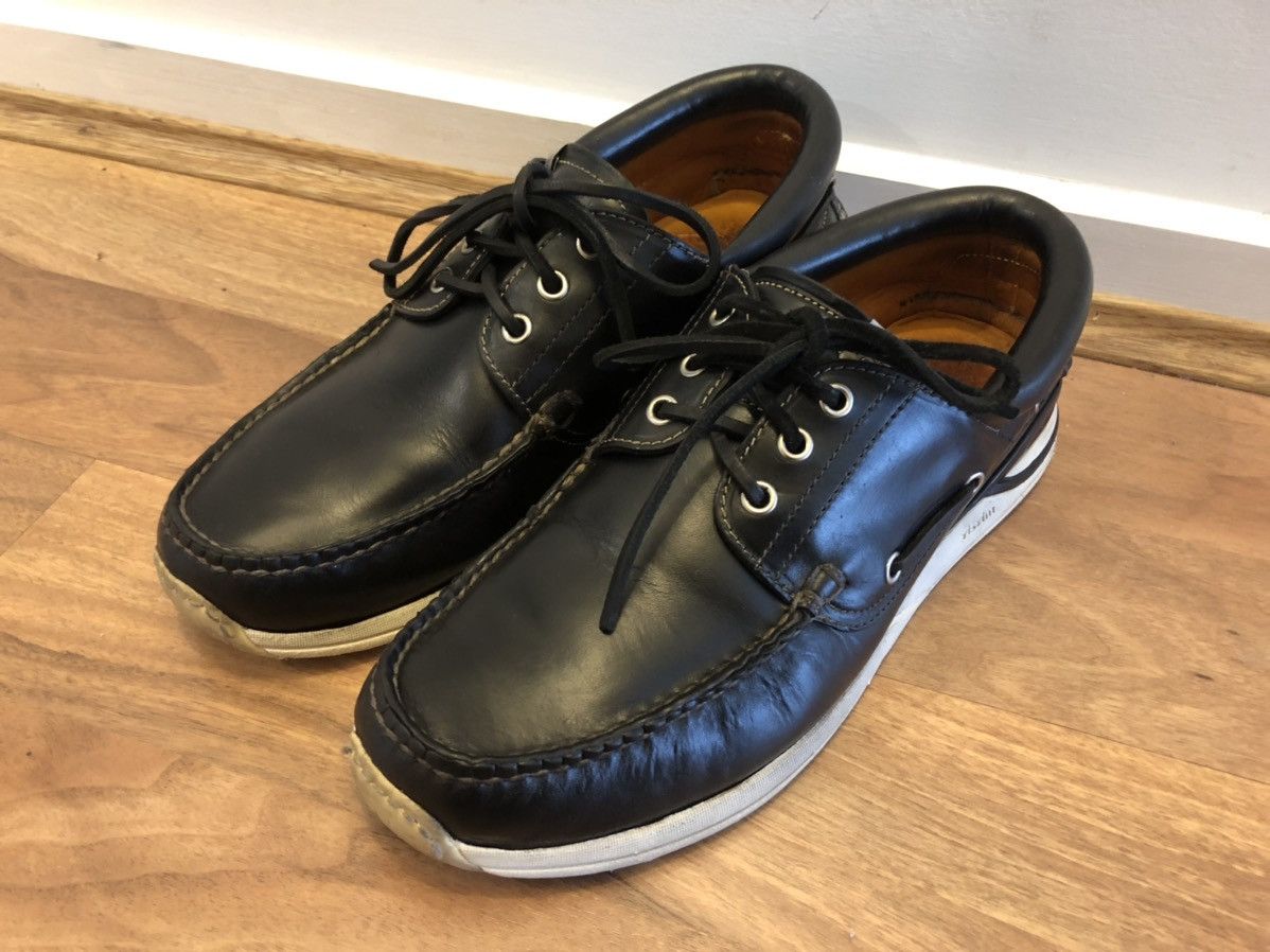 Visvim Visvim us11 boat shoes Americana deck folk Hockney | Grailed