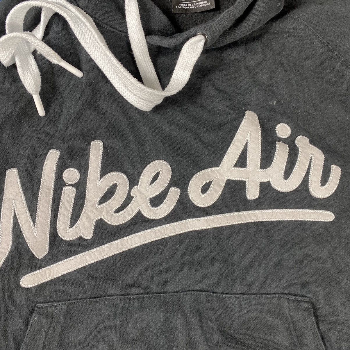 Nike Vtg Nike Air Cursive Spell-Out Pullover Hoodie | Grailed