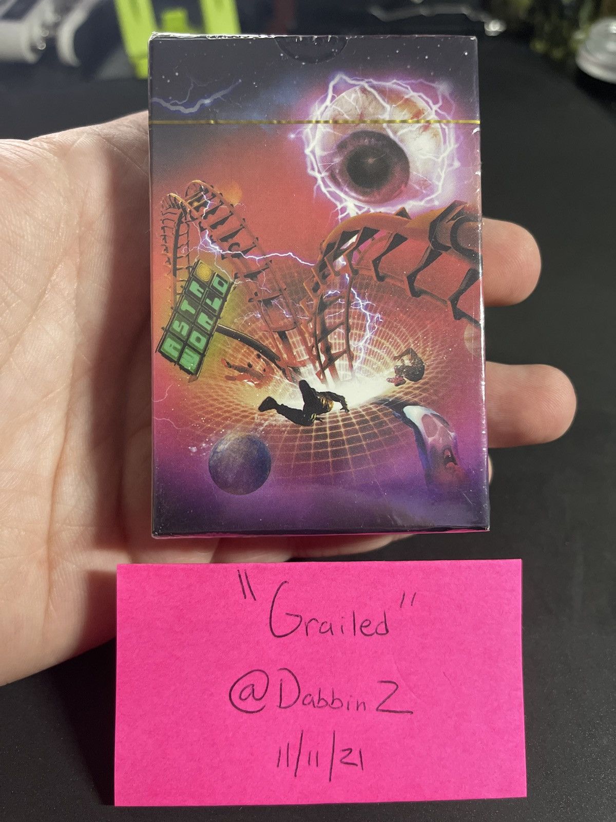 Travis Scott Astroworld Festival 2021 Playing Cards Deck | Grailed