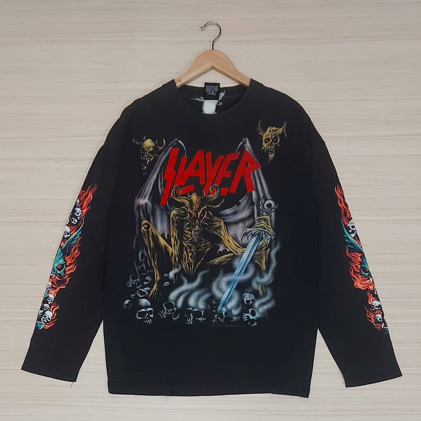 Vintage Vintage 90s SLAYER Alternative Rock band | Grailed