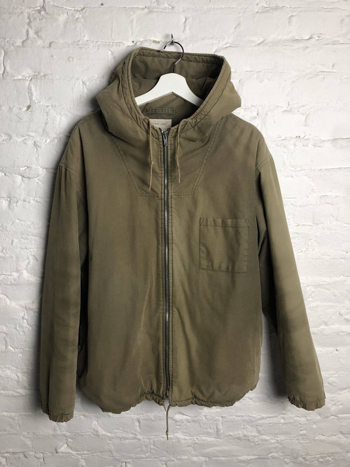 Helmut Lang Helmut lang military hooded jacket | Grailed