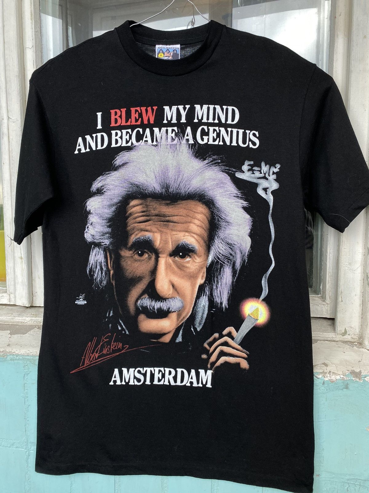 Arts & Science × Humor × Vintage Vintage Albert Einstein T-shirt ...