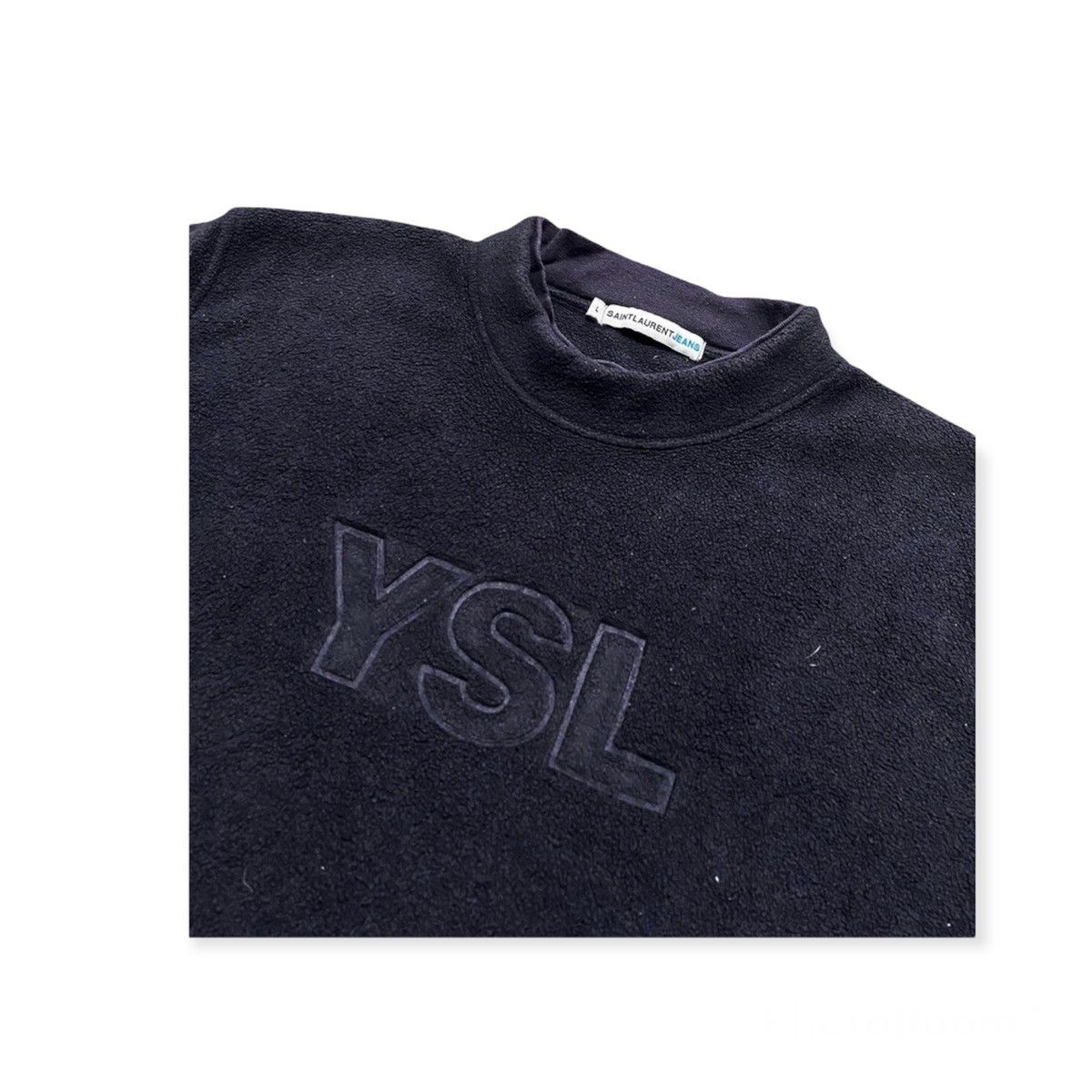 Vintage × Ysl Pour Homme × Yves Saint Laurent Vintage YSL Fleece Saint ...