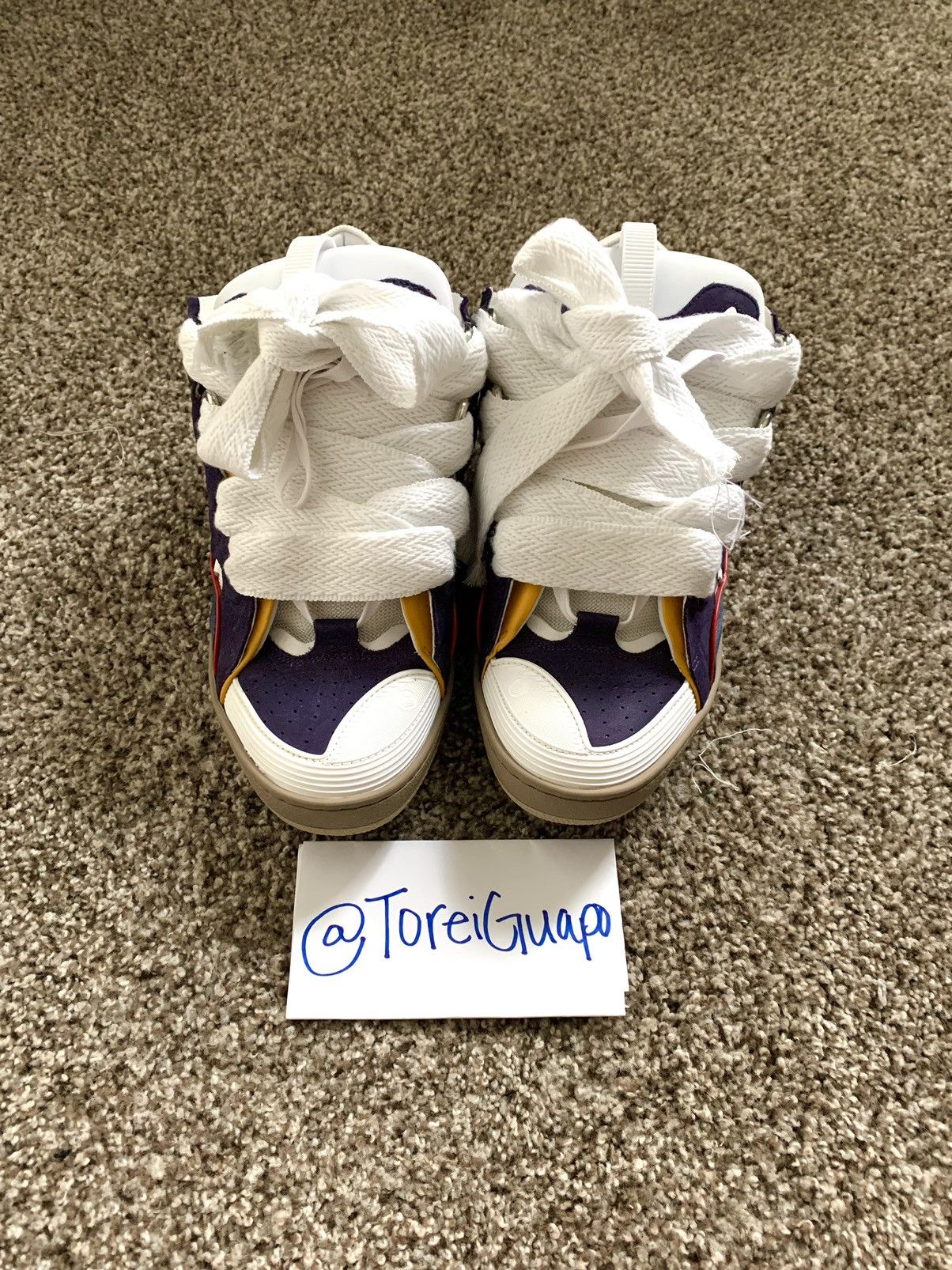 Lanvin Lavin Curb Skate Sneakers | Grailed