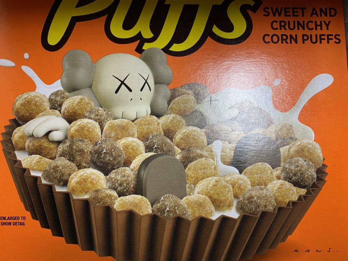 Kaws Kaws Reese’s Puffs (2 boxes) | Grailed
