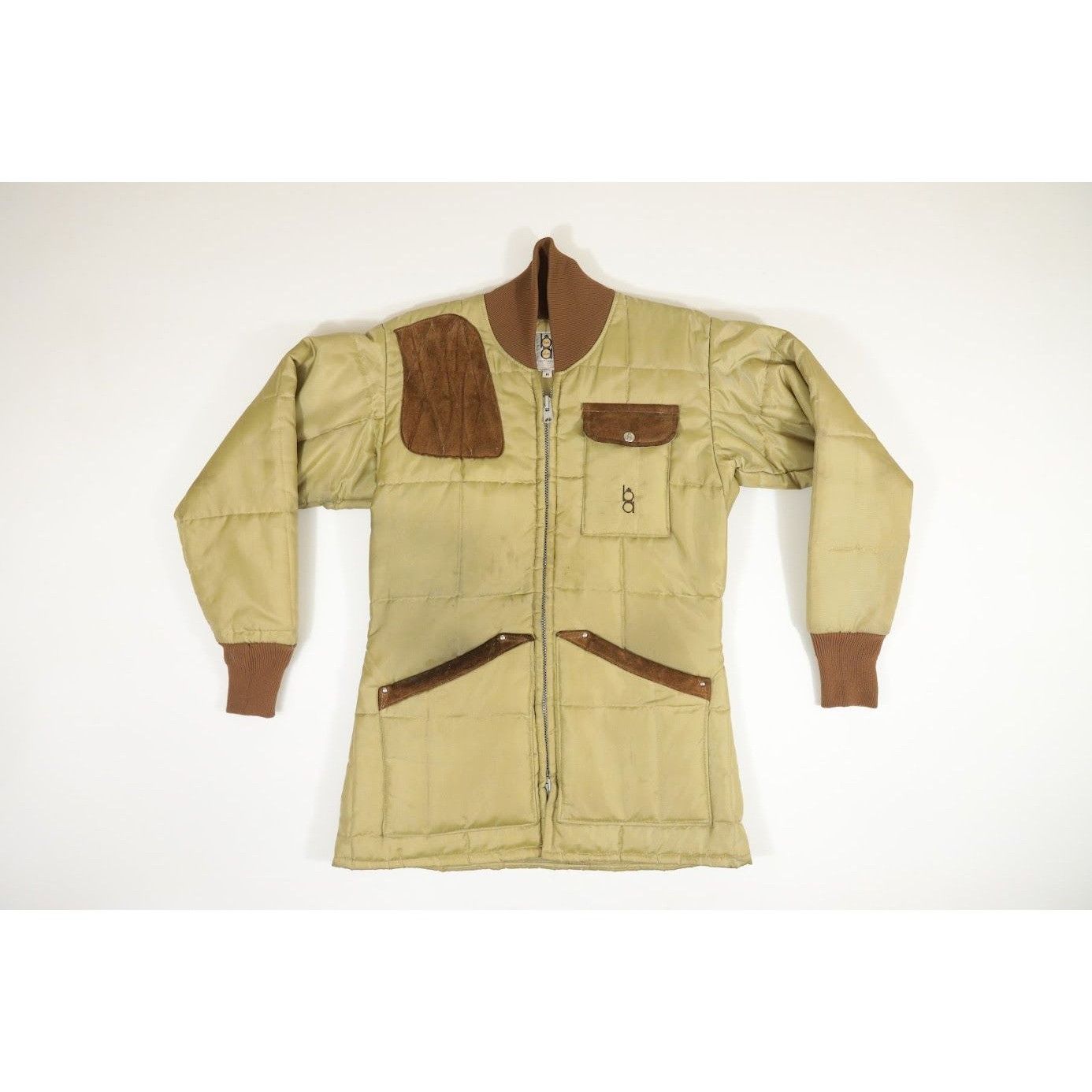 Made In Usa × Vintage VTG 70s Bob Allen Hunting Shooter Puffer Suede ...