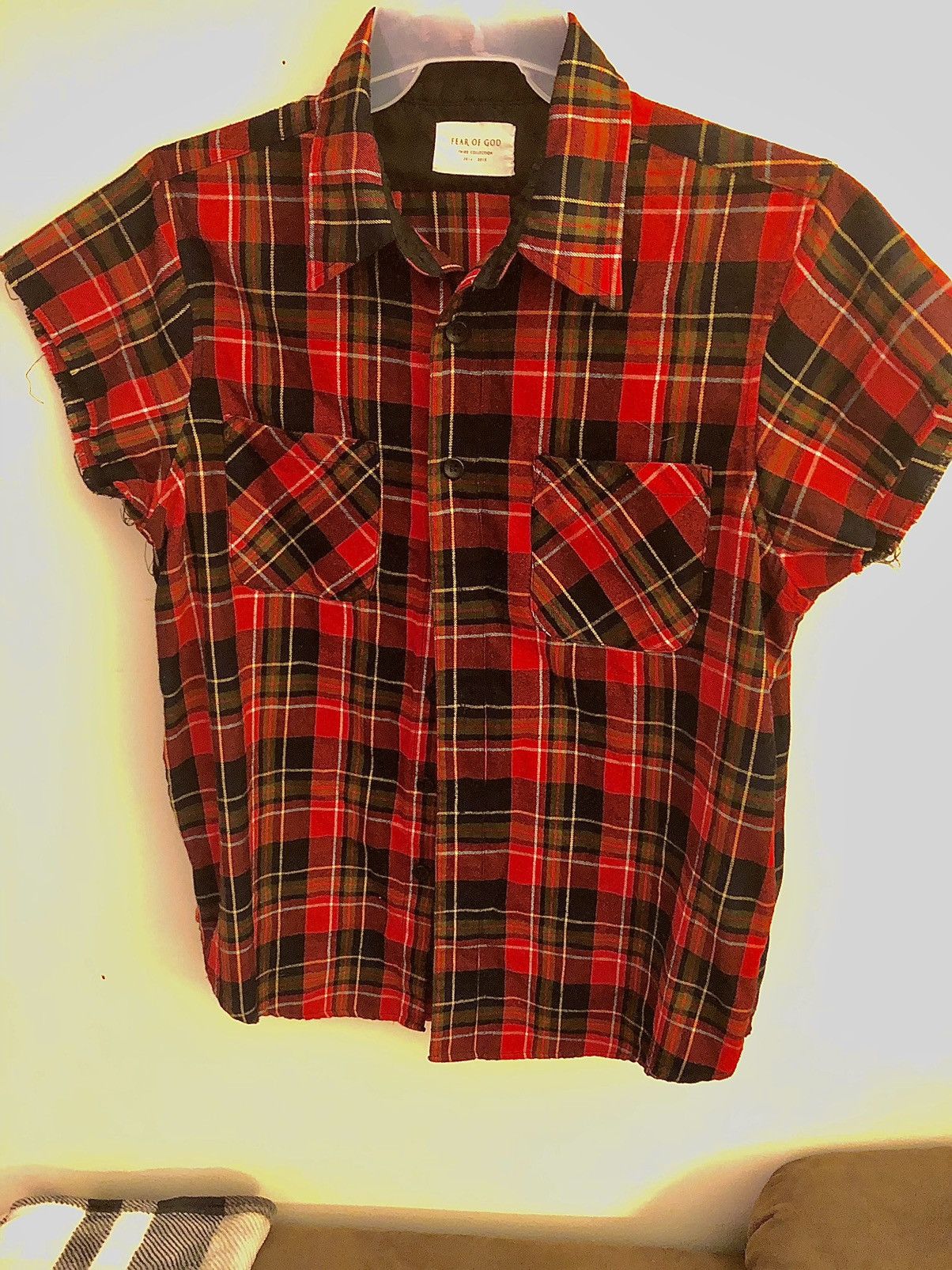 Fear of God Fear of God: Third Collection Red Plaid | Grailed