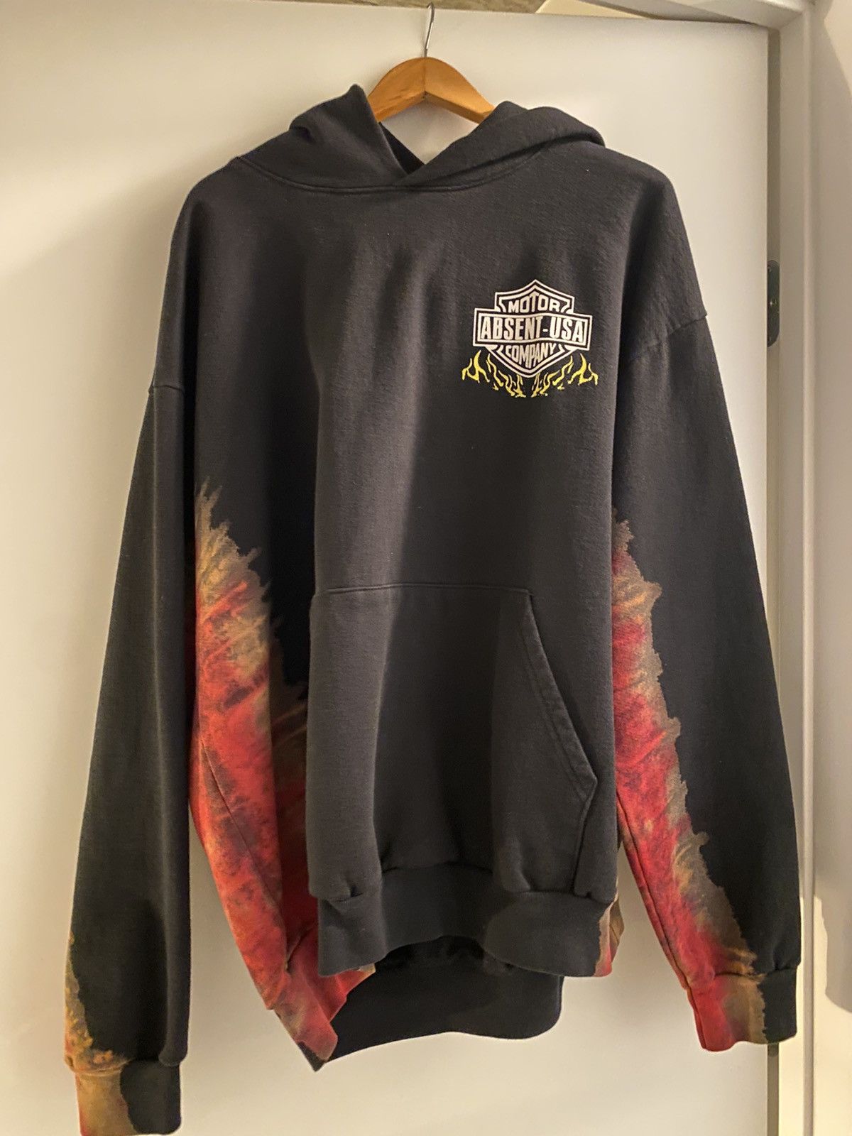 Absent Absent Hoodie XL Motorcycle | Grailed