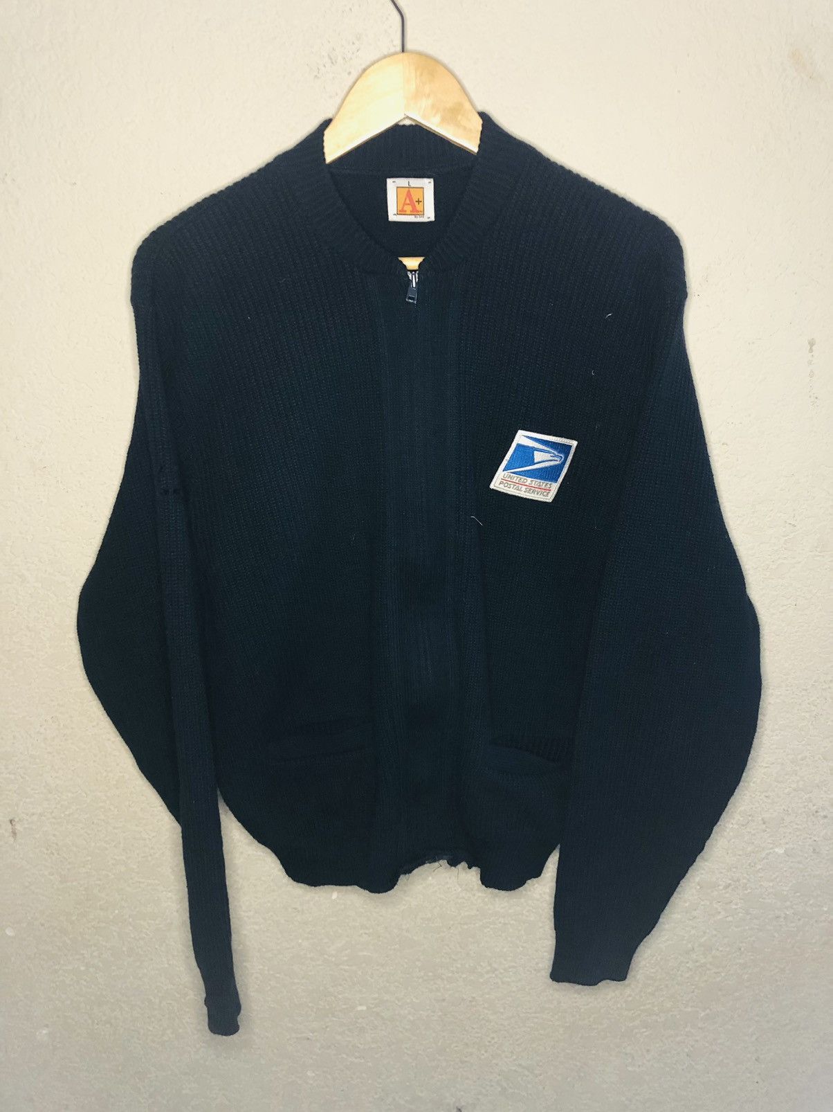 Vintage Vintage 90s USPS cardigan like sweater | Grailed
