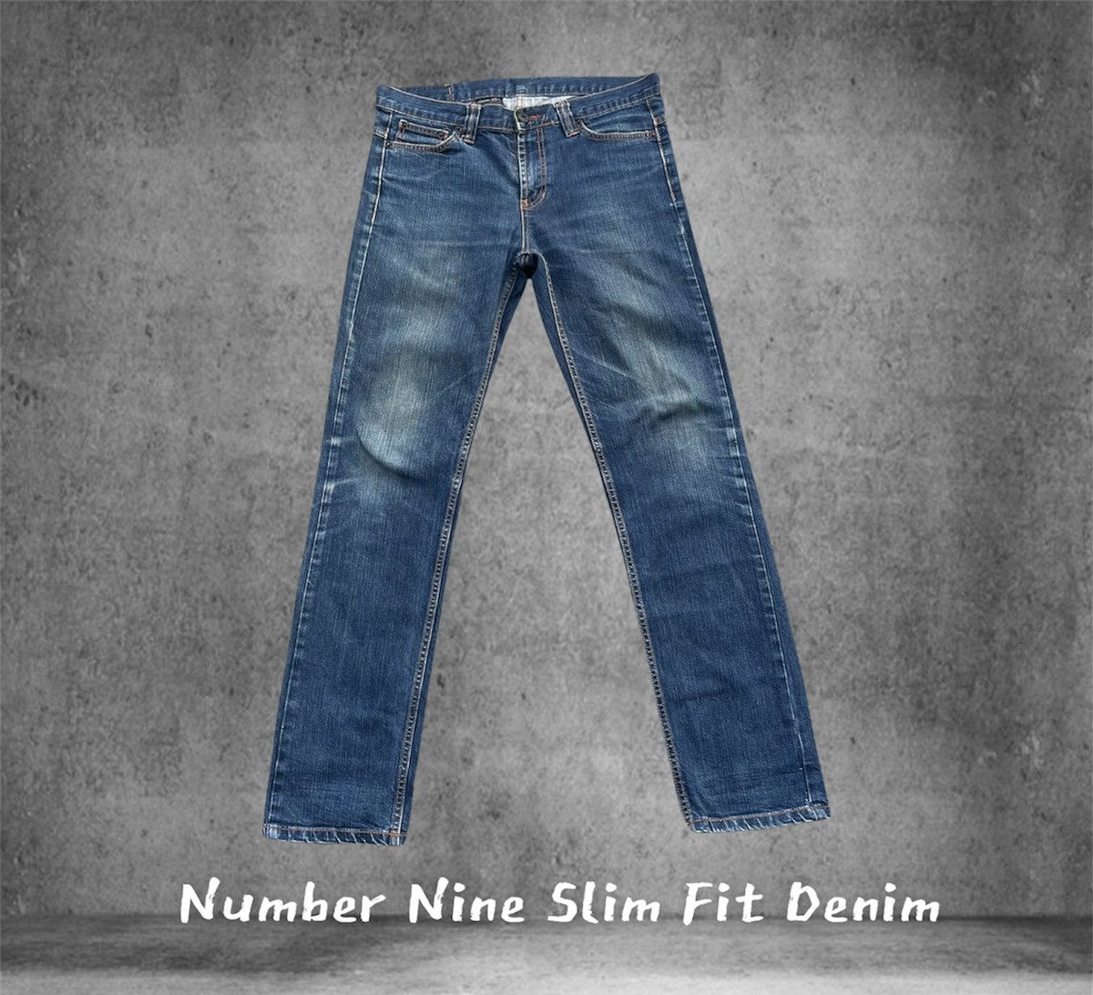 Number (N)ine Number Nine Slim Fit Denim | Grailed