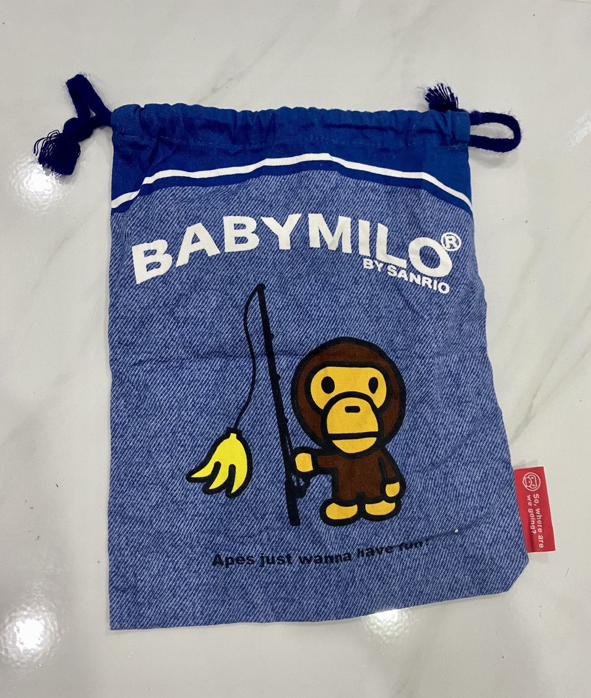 Bape small baby milo pouch | Grailed