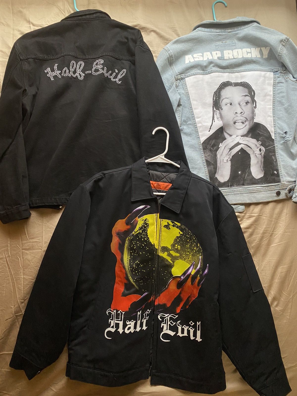 Half Evil Half-Evil & Serum Studios jackets | Grailed
