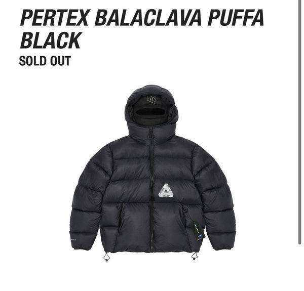 Palace Palace Pertex Balaclava Puffa Black Size Medium | Grailed
