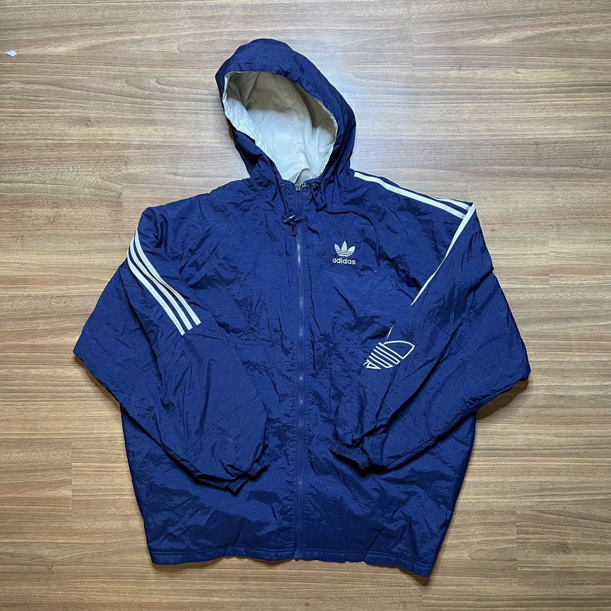 Adidas × Vintage Vintage 80s adidas heavy jacket | Grailed