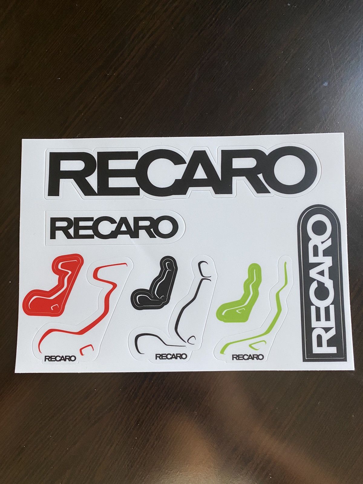 Bmw Recaro racing sticker decal set | Grailed